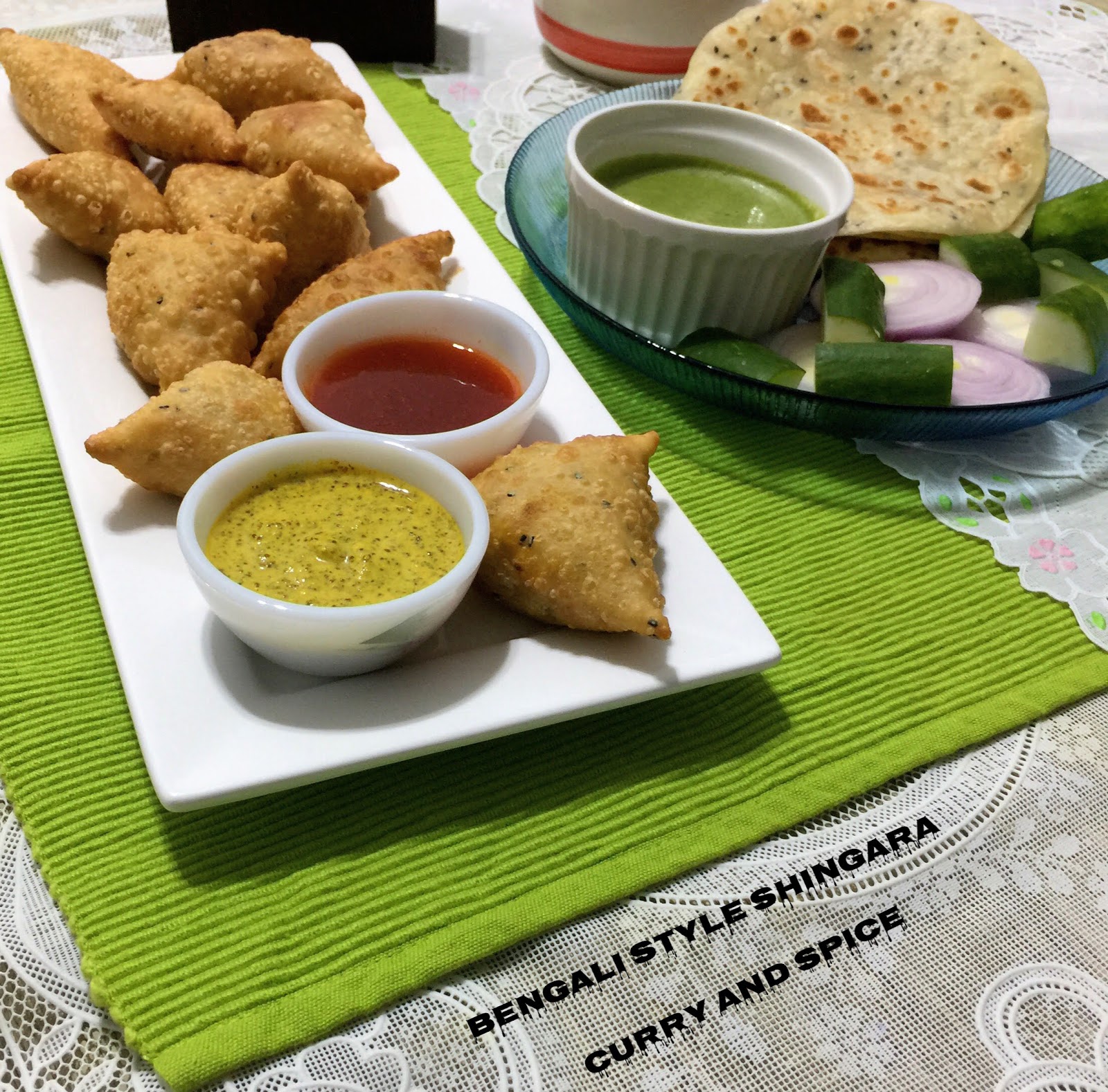 CURRY AND SPICE: BENGALI STYLE SHINGARA