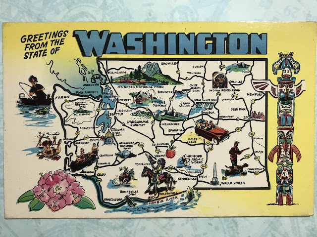 Stevenson's Postcards: Washington State (USA)