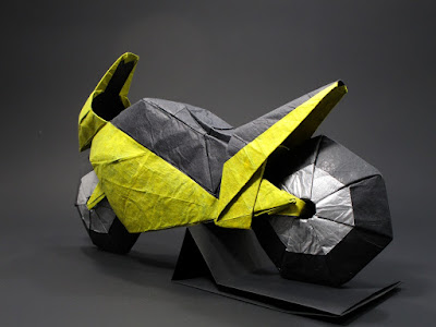 Mariano-Mi mundo el Origami: Motorcycle