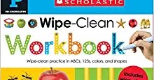 Book Information Club: Pre-K Wipe-Clean Workbook: Scholastic Early ...