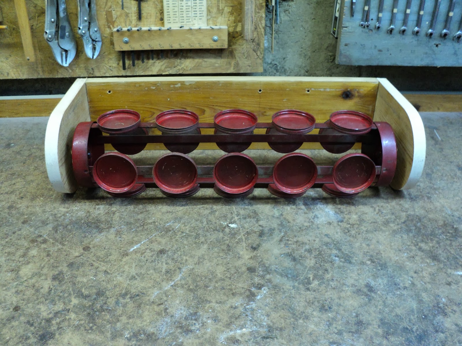 Rouge River Workshop: A Wooden Frame For A Small Parts Carousel