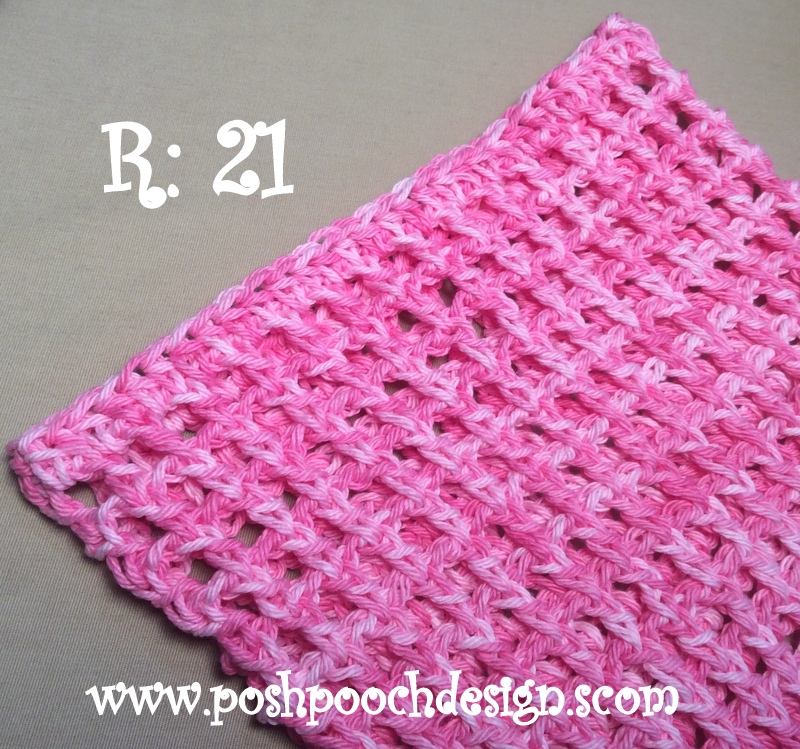 Posh Pooch Designs : Small Mesh Drawstring Bag Crochet Pattern | Posh ...