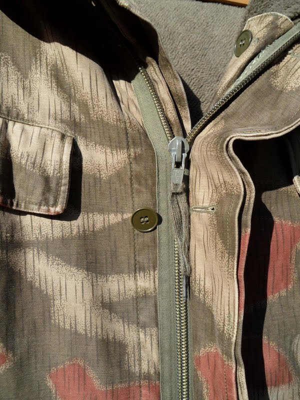 Four Bees: Bundesgrenzschutz Parka, BGS Sumpfmuster Camo