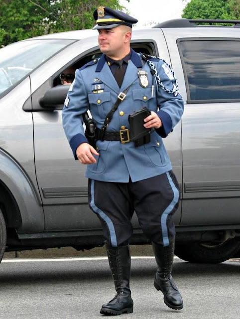 SARGE WOLF'S LOCKER: COP IN BLUE