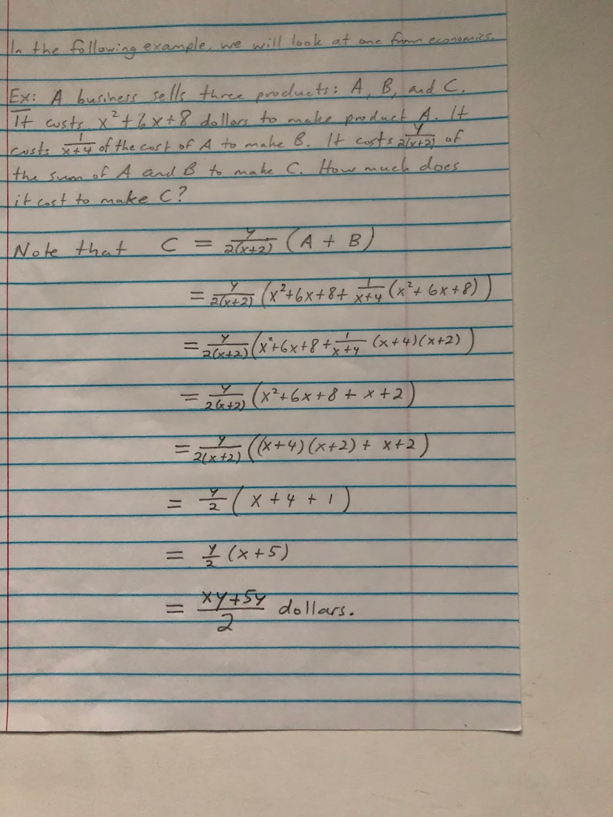 Professor Frank s Math Blog Rational Expressions Equations Professor Frank s Math Blog Rational Expressions Equations