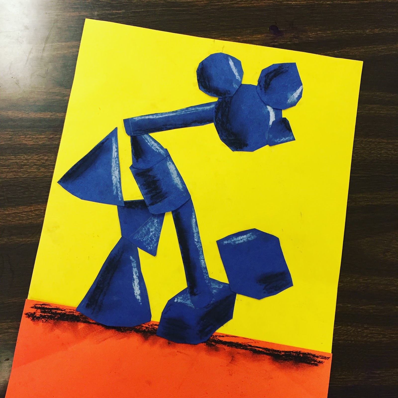 Elements of the Art Room: 4th grade shaded forms