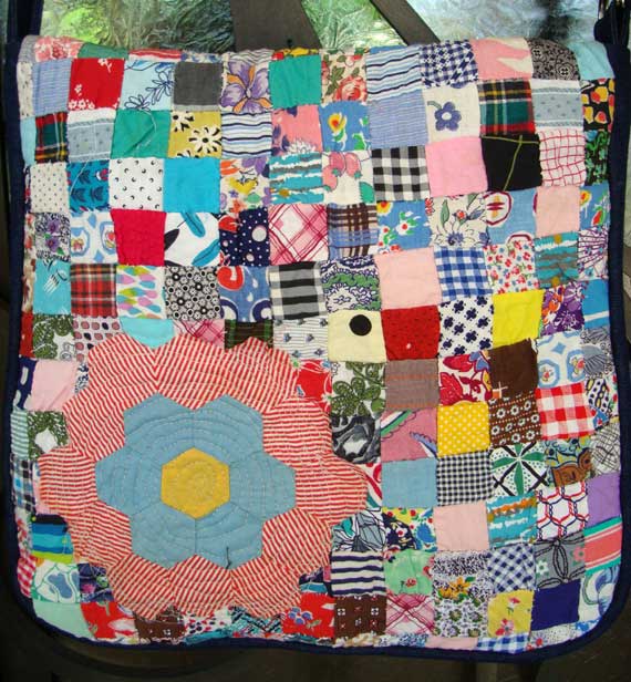 Rick Rack Ruby: Vintage Patchwork Messenger Bags