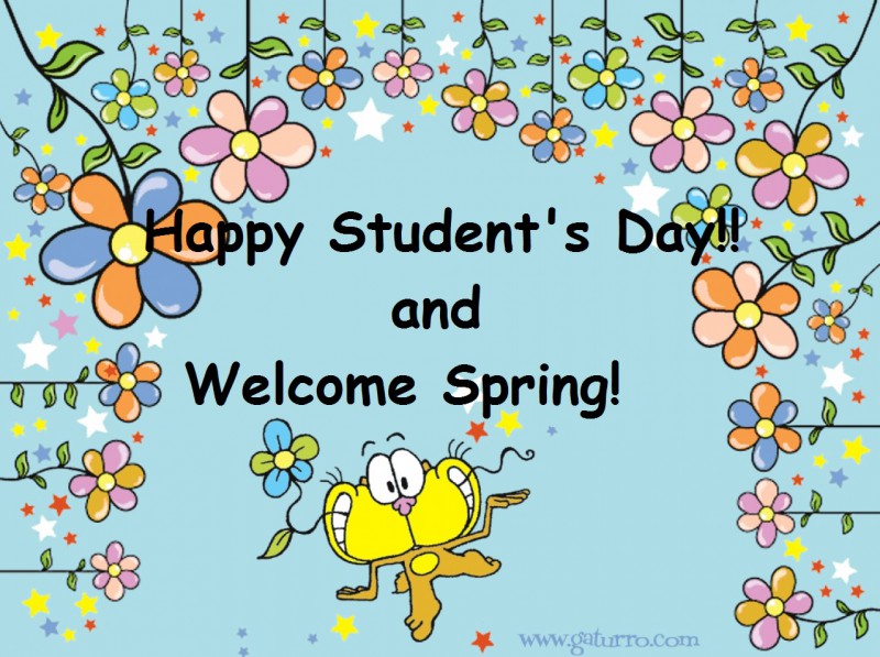 SEL : HAPPY SPRING AND STUDENT'S DAY