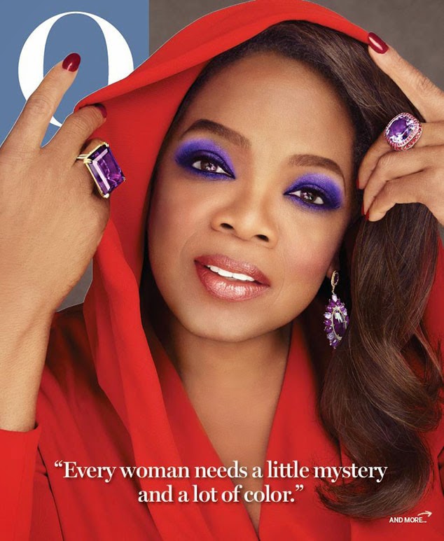 For the October issue of O, The Oprah Magazine, the media mogul poses ...