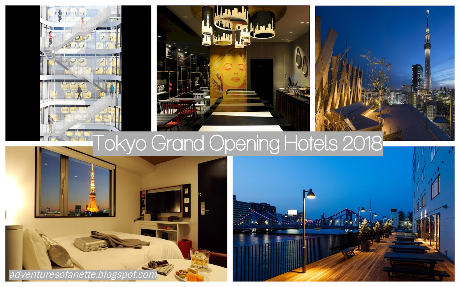 Tokyo Hotel Special: Brand New Tokyo Hotels 2018 - Vikingess Voyages