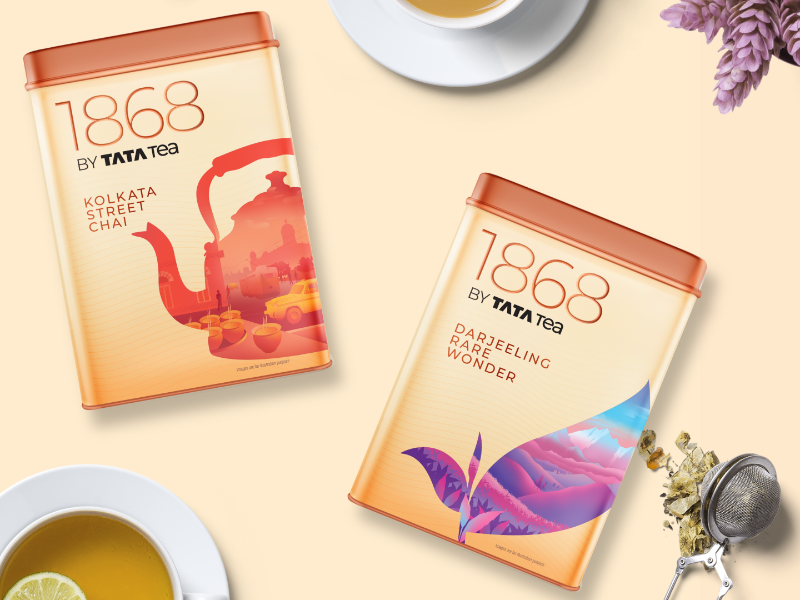 1868 by Tata Tea on Packaging of the World - Creative Package Design ...