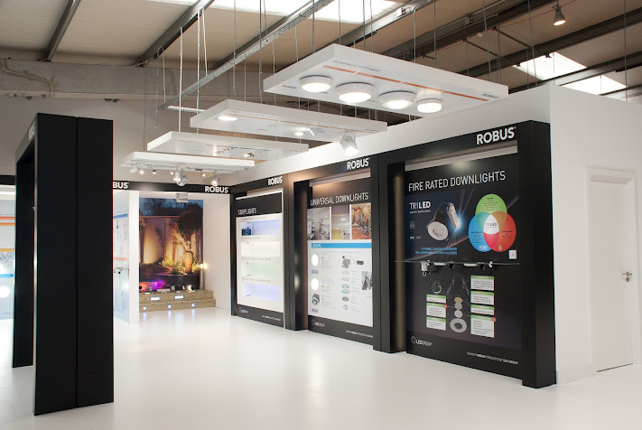 peter mac cann: LED National lighting showrooms...