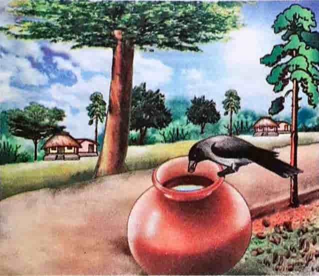 The Thirsty Crow Story In English Writingskills the-thirsty-crow-story-in-english-writingskills