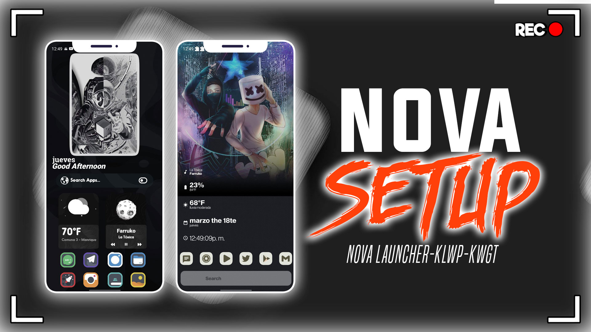 👌 NOVA LAUNCHER SETUP ⇨ [PERSONALIZACIONESEXTREMAS] PARA ANDROD 2021 | icadigital