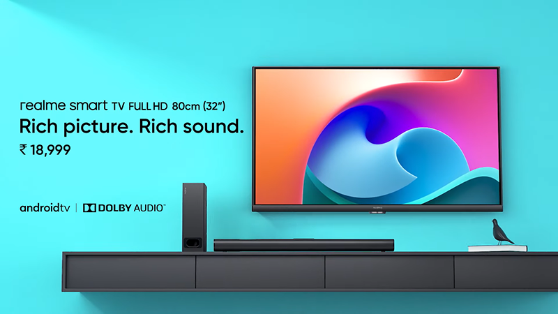 realme launched an FHD version of the Smart TV 32"