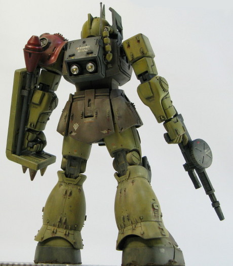 HGUC 1/144 Zaku customized build