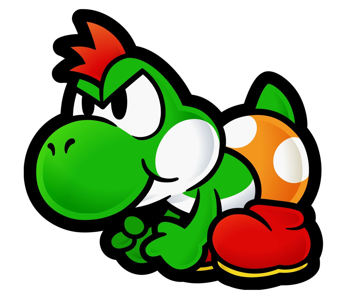 Smash Universe: Character Sheet: Yoshi (Paper Mario+)