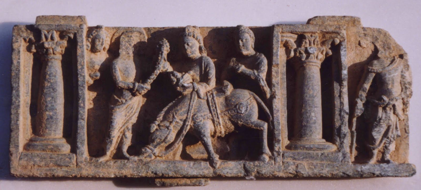 Gandharan Archives Kurita: Farewell of Chandaka and Kanthaka 5