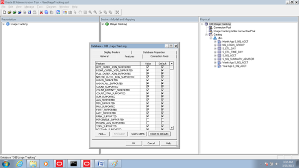 .: Implementation of Usage Tracking in OBIEE 11G