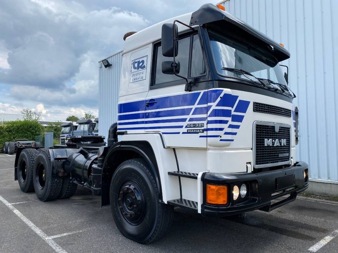 Relíquia: 20 caminhões MAN 26.321 zero km fabricados em 1994 são ...