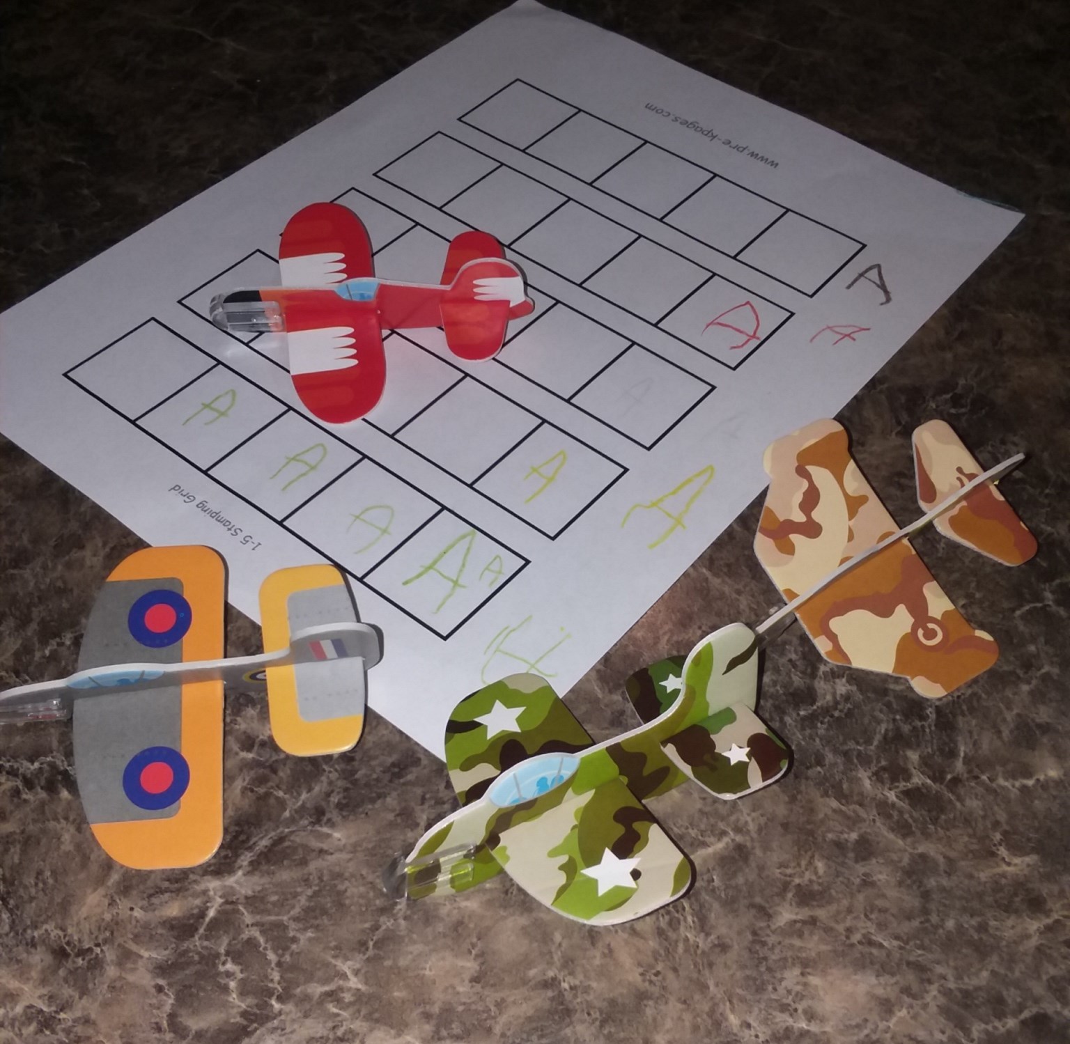 Preschool Alphabet: A is for Airplane