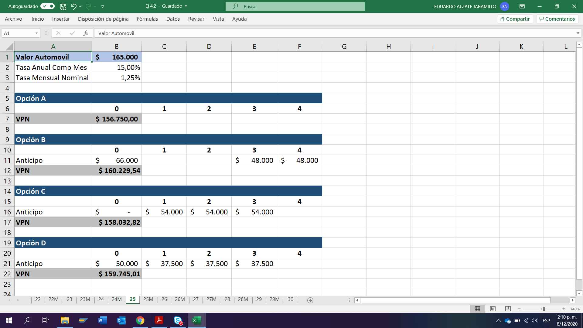 Finanzas, excel, vba, sql y algo más...: 2020