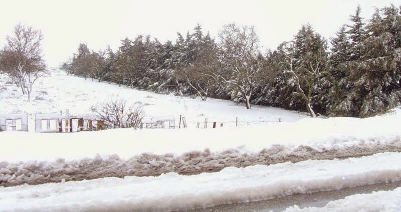 Snow years - albayda in Libya