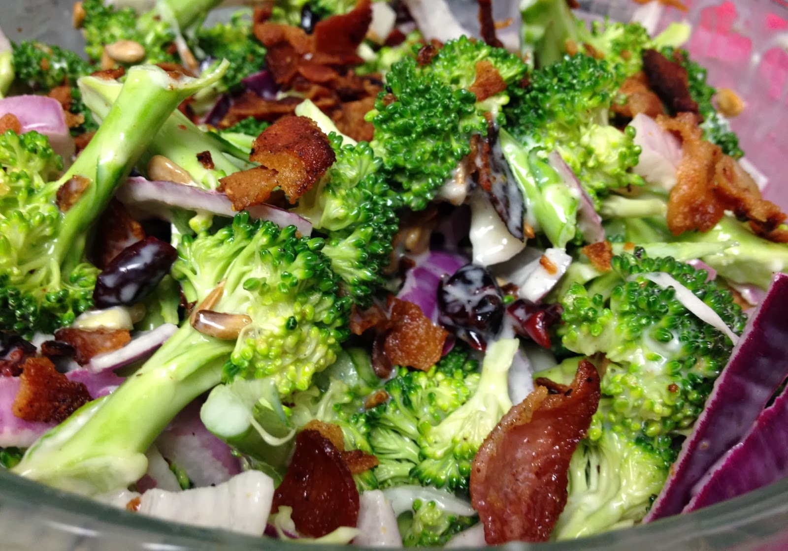 Books and Food: My Anti-Raisin Broccoli Salad