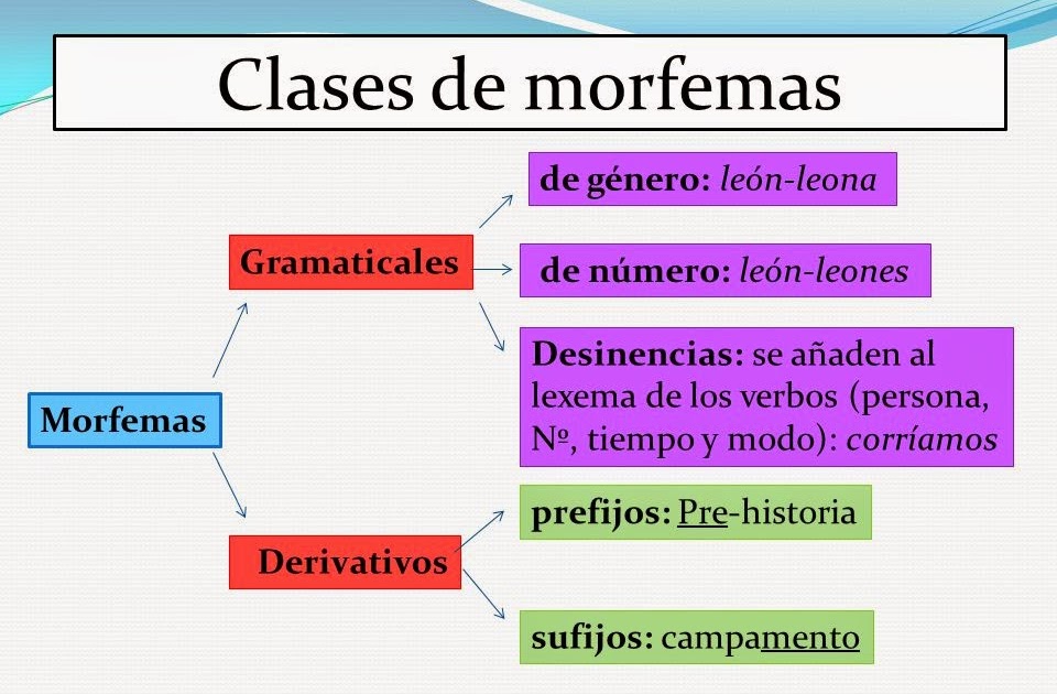 LEXEMA Y MORFEMAS