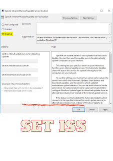 Specify intranet Microsoft update service location - Bangla Technology