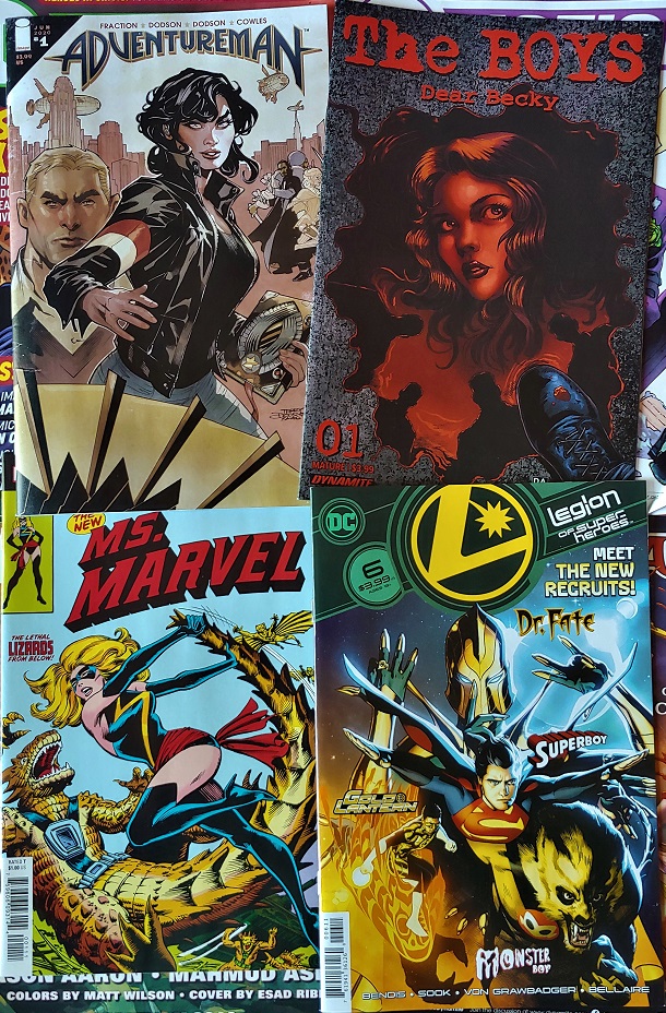 Arion's Archaic Art: June comics / cómics de junio