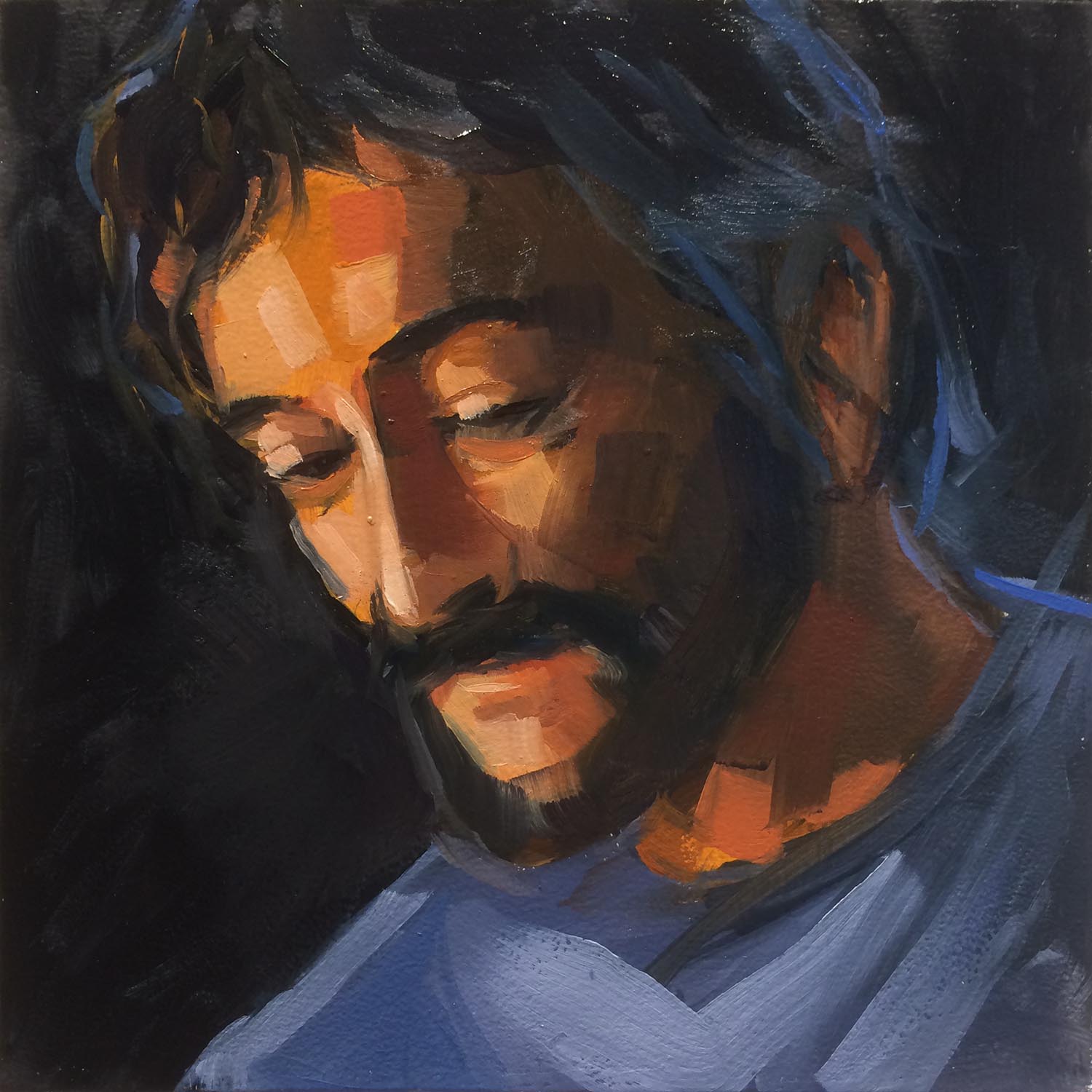 Double Dutch Painting: Advent 4: Joseph