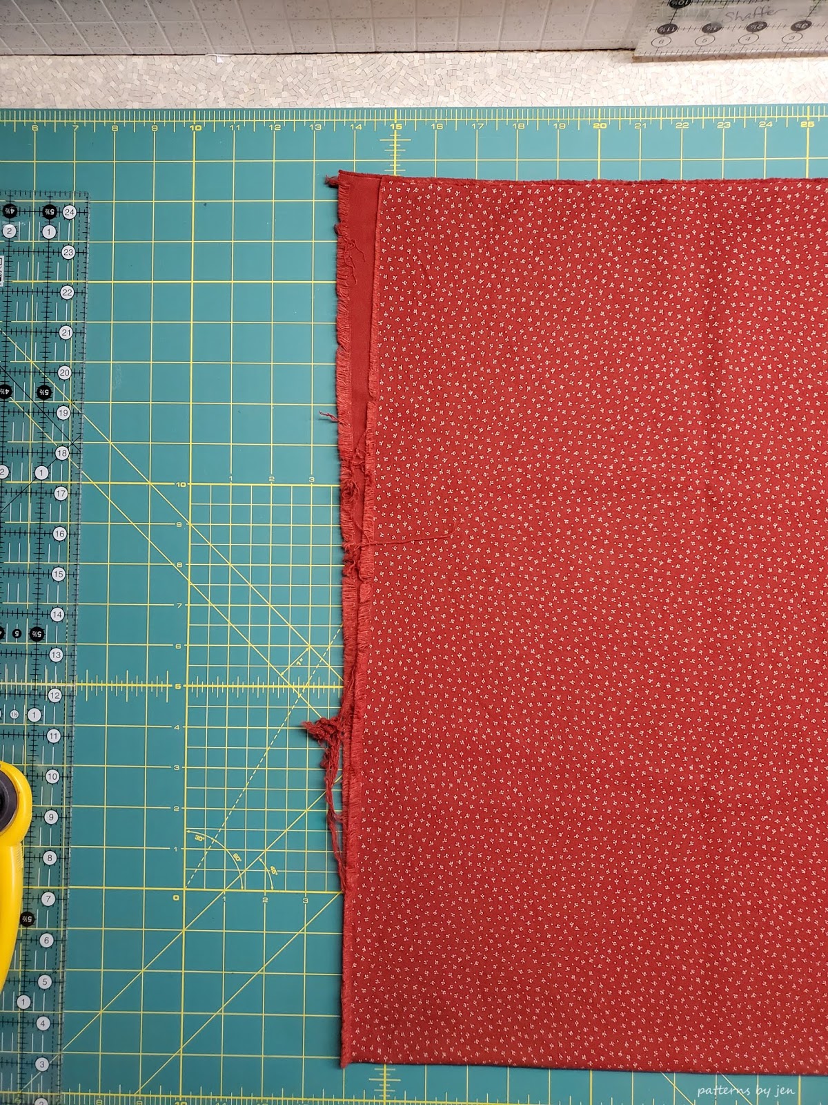 Patterns By Jen: Spinning Bow Ties Quilt Along - Cutting