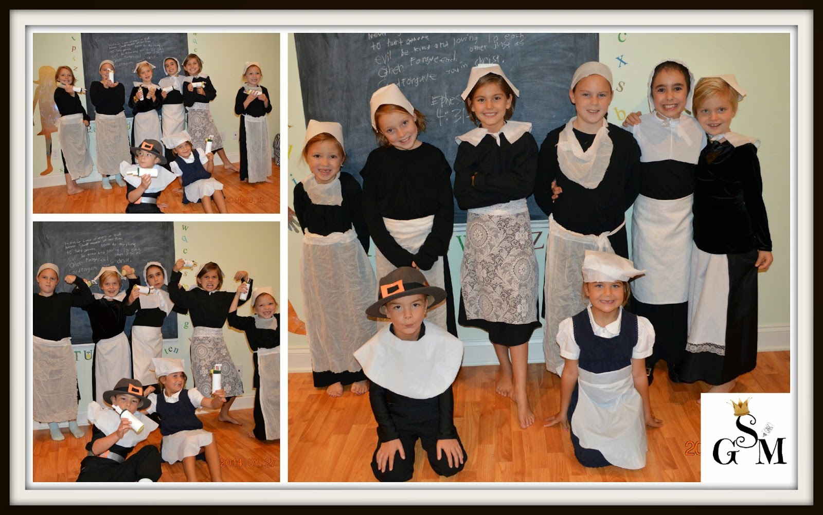 Solagratiamom: Skeletons and Pilgrims! Week 2 Wonderful Wednesday!