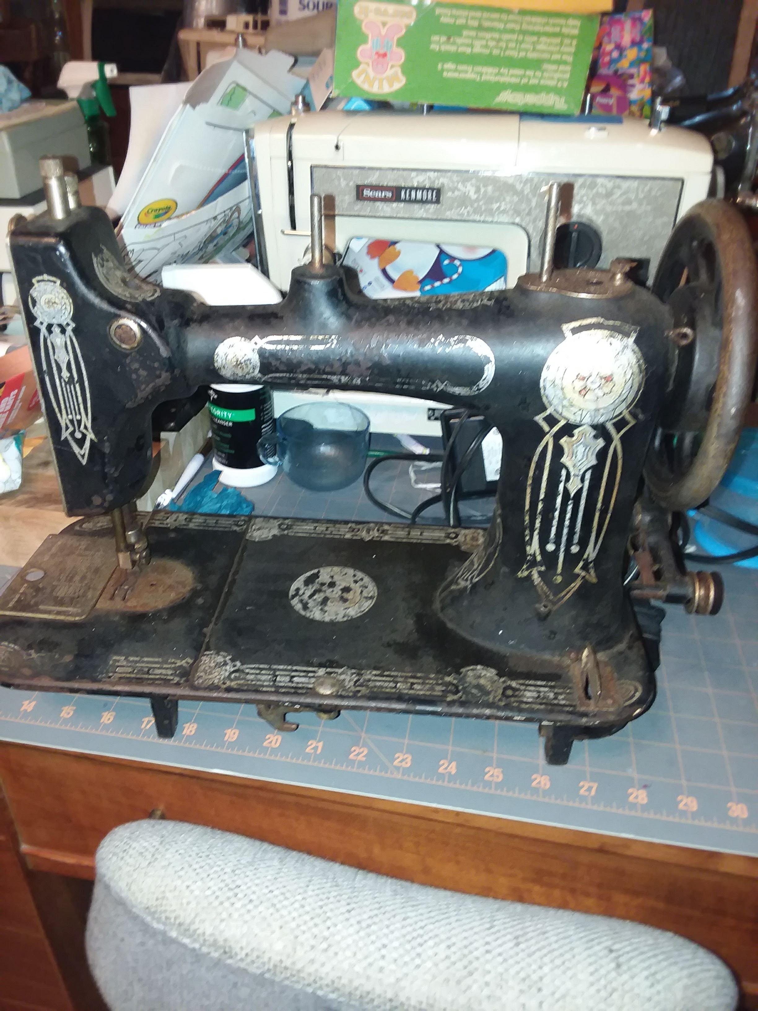 National A2 Rotary Treadle Sewing Machine