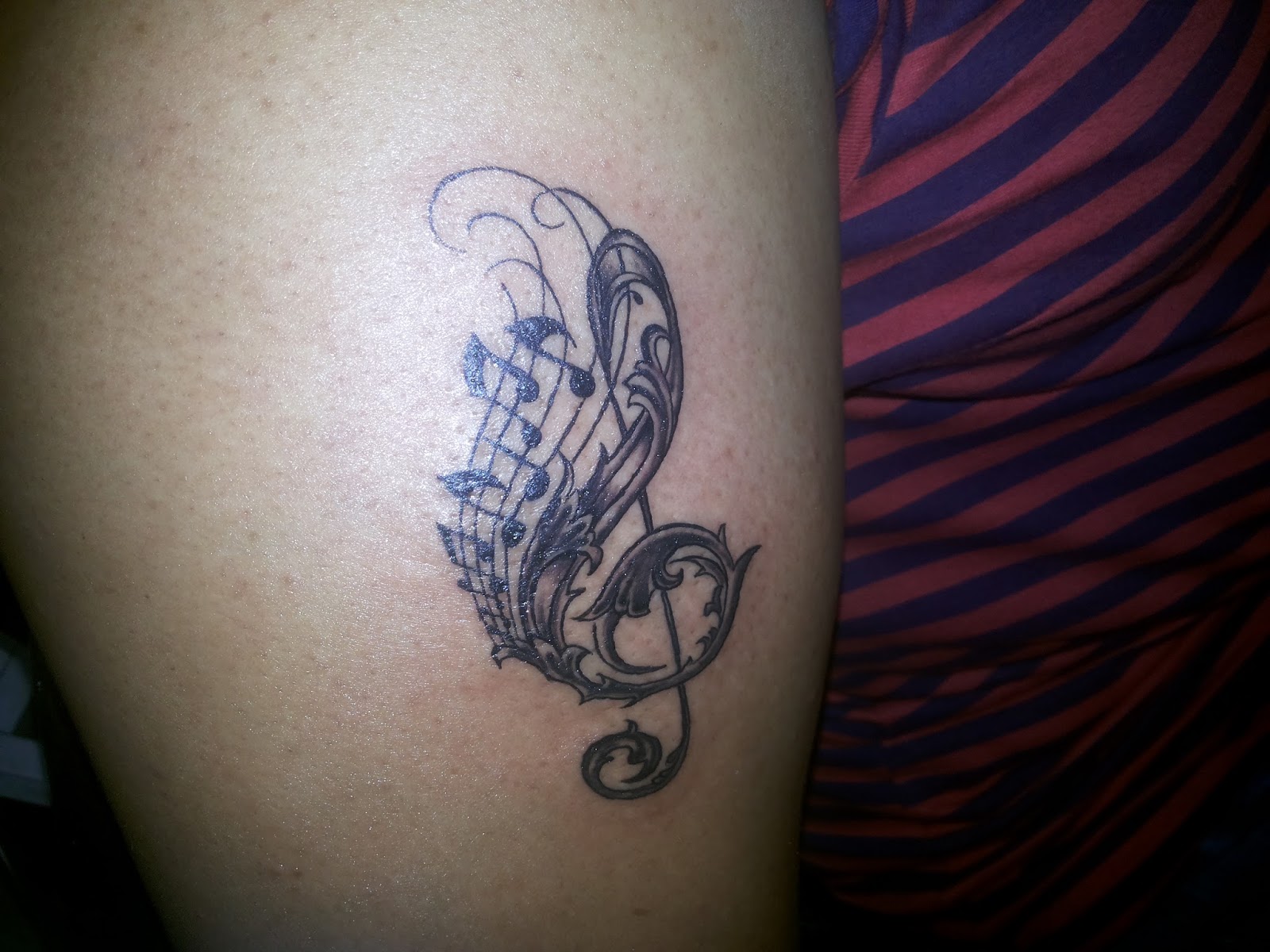 Styleinks Music Simbal Tattoo Burd S