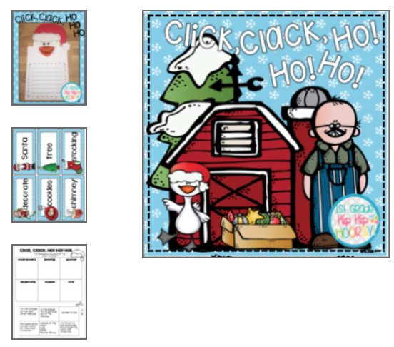 1st Grade Hip Hip Hooray!: Doreen Cronin's Click Clack Ho Ho Ho!