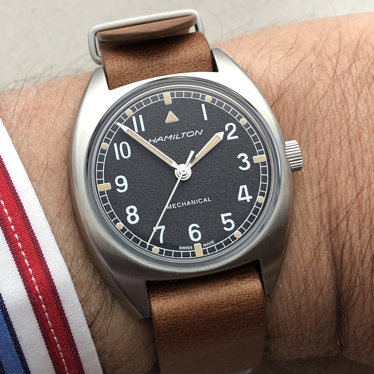 Hamilton: Khaki Aviation Pilot Pioneer Mechanical