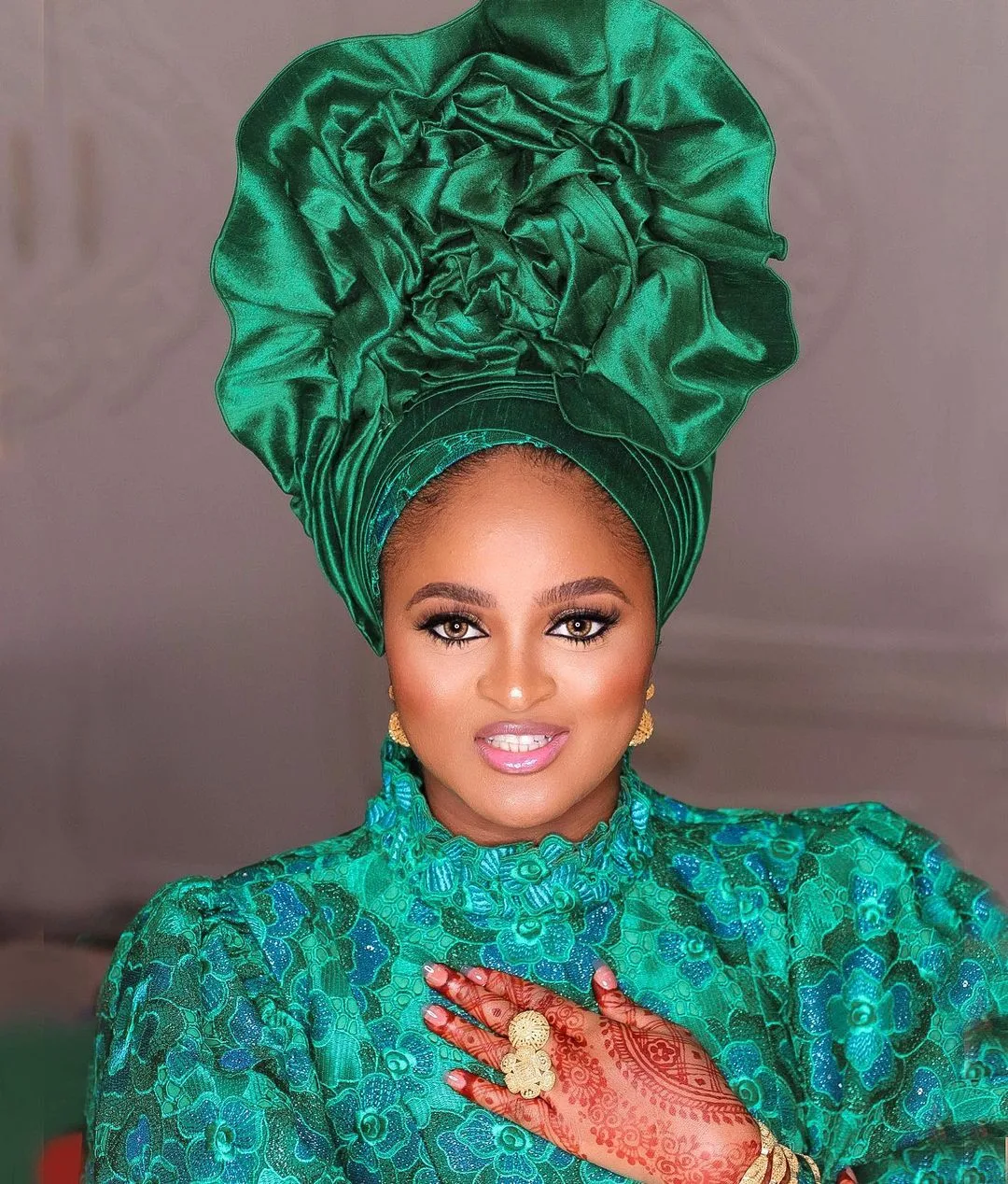 53 Latest bridal gele and makeup ideas for 2021 | Melody Jacob