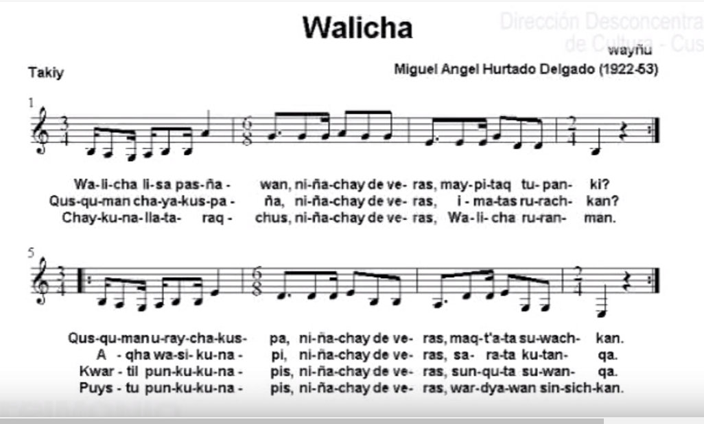 Música andina: Miguel Ángel Hurtado - Valicha