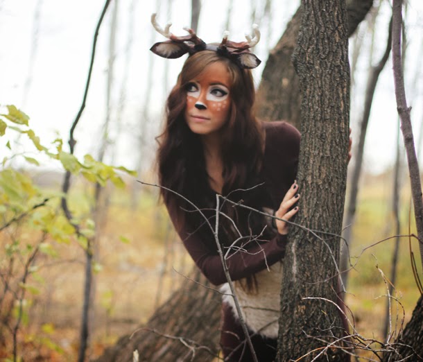 Deer Halloween Costume Tutorial | flattery | Bloglovin’