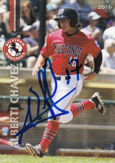 Daily Autograph: Alberti Chavez