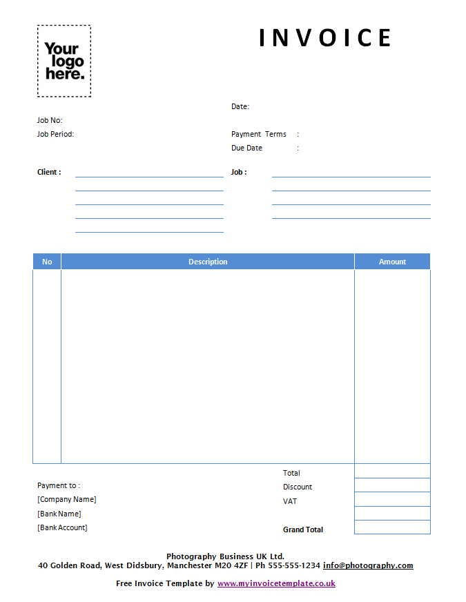 Mac Invoice Template Excel - Invoice Template