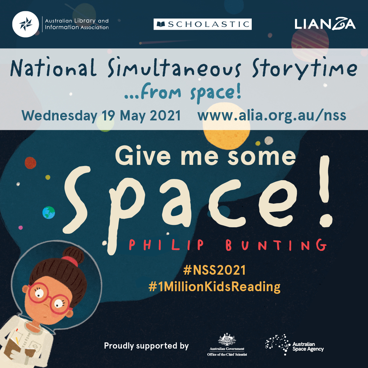 Kids' Book Review: Event: National Simultaneous Storytime ... from space!