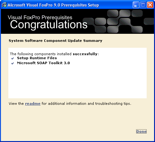 Tips de Programación: Visual FoxPro 9.0 - Instalación Visual FoxPro 9.0