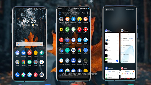 Best Stock Android Theme for MIUI with Awesome Charging Animation ...