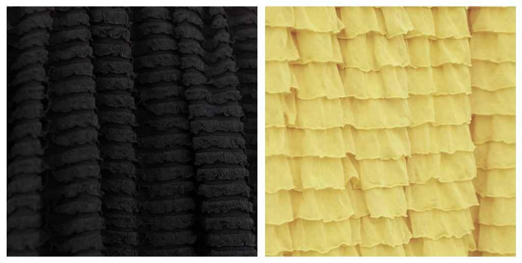 POPPYSEED FABRICS: RUFFLE FABRIC in the house!!!!!
