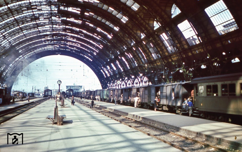 World War II in Color: Milan Train Station