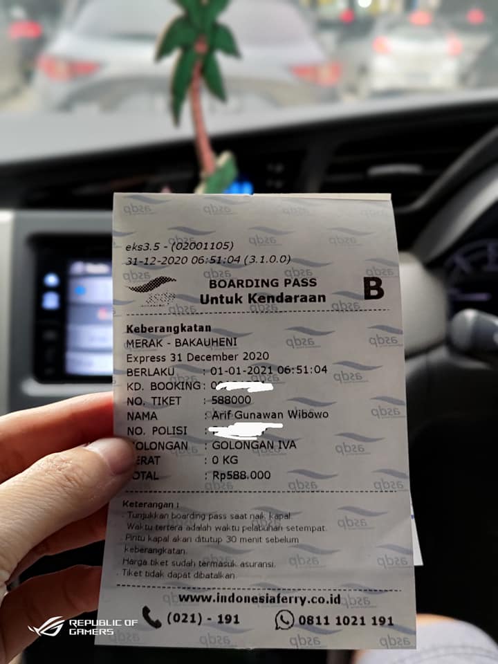 Naik Kapal Ferry Express Merak - Bakauheni, Beli Tiket via Ferizy Serba ...