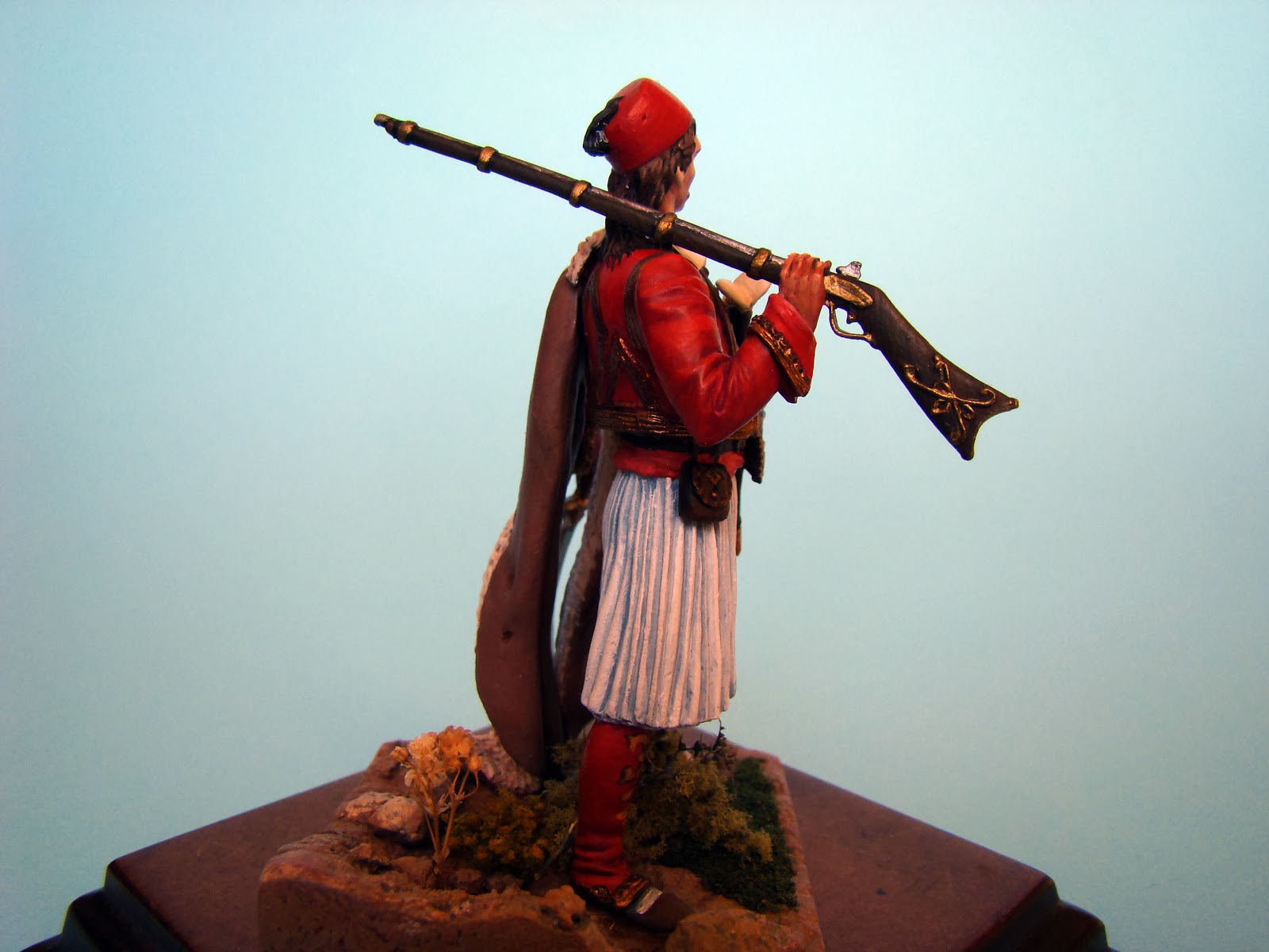 MY mini WORLD: 155. GREEK REVOLUTION 1821 – GREEK WARRIOR (KIT: ATHENS ...